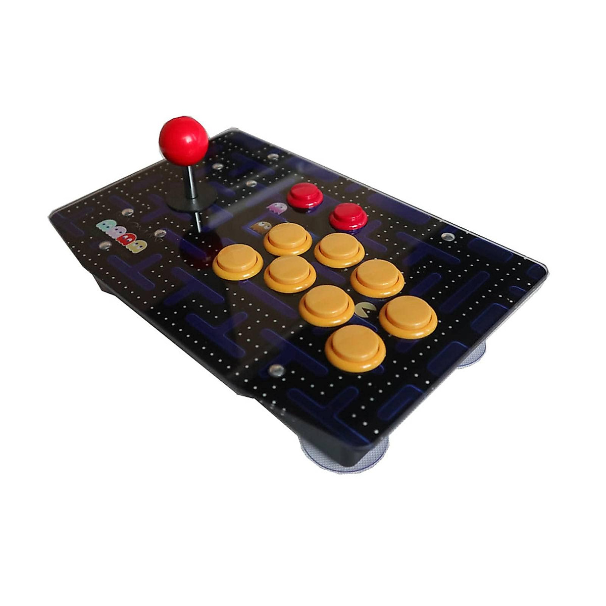 R A C- S400 J Two Players Retro Arcade Game Console Joystick Fight Stick Raspberry P I4 Model B4 G128 G18000 Games Plug Play