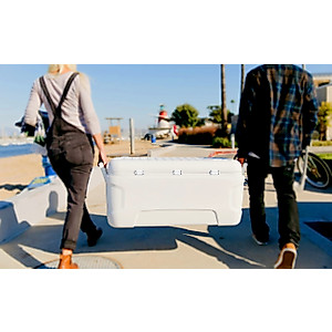 Cooler Hinge and Latch and Screws Kit, High Strength Cooler Latch Replacement Parts. Ice Chest Plastic Hinges, Latch Posts, and Screws, The Best Option for Repairing and Replacing Cooler Parts.