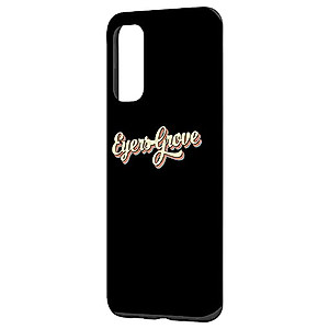 Galaxy S20 Eyers Grove TShirt Retro Art Baseball Font Vintage Case