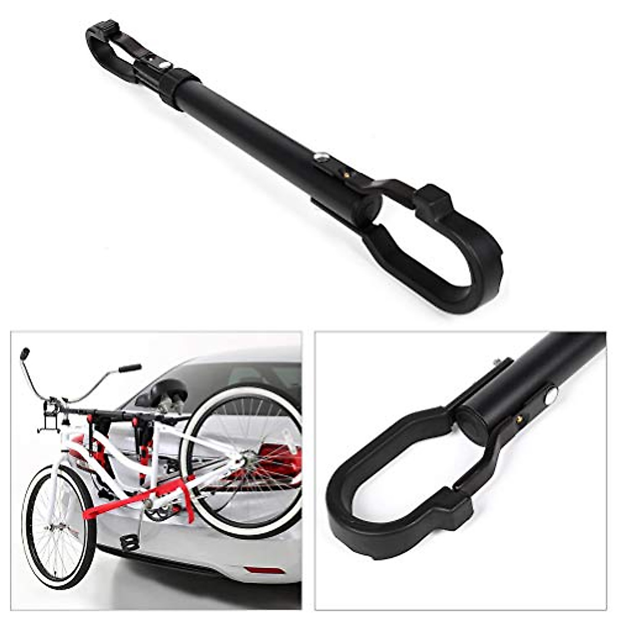 INEEDUP Bike Rack Adjustable Adapter Bar & Frame Cross-Bar TubeTop Adaptor,Load-Capacity Can Support up to 35lbs
