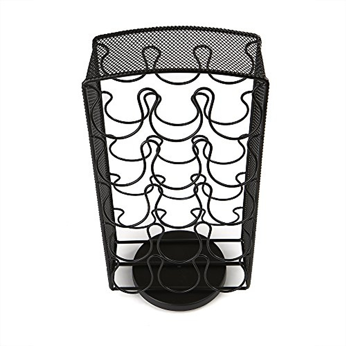 Mind Reader Carousel Coffee Pod Holder, 3.5 x 6.5 x 12, Black