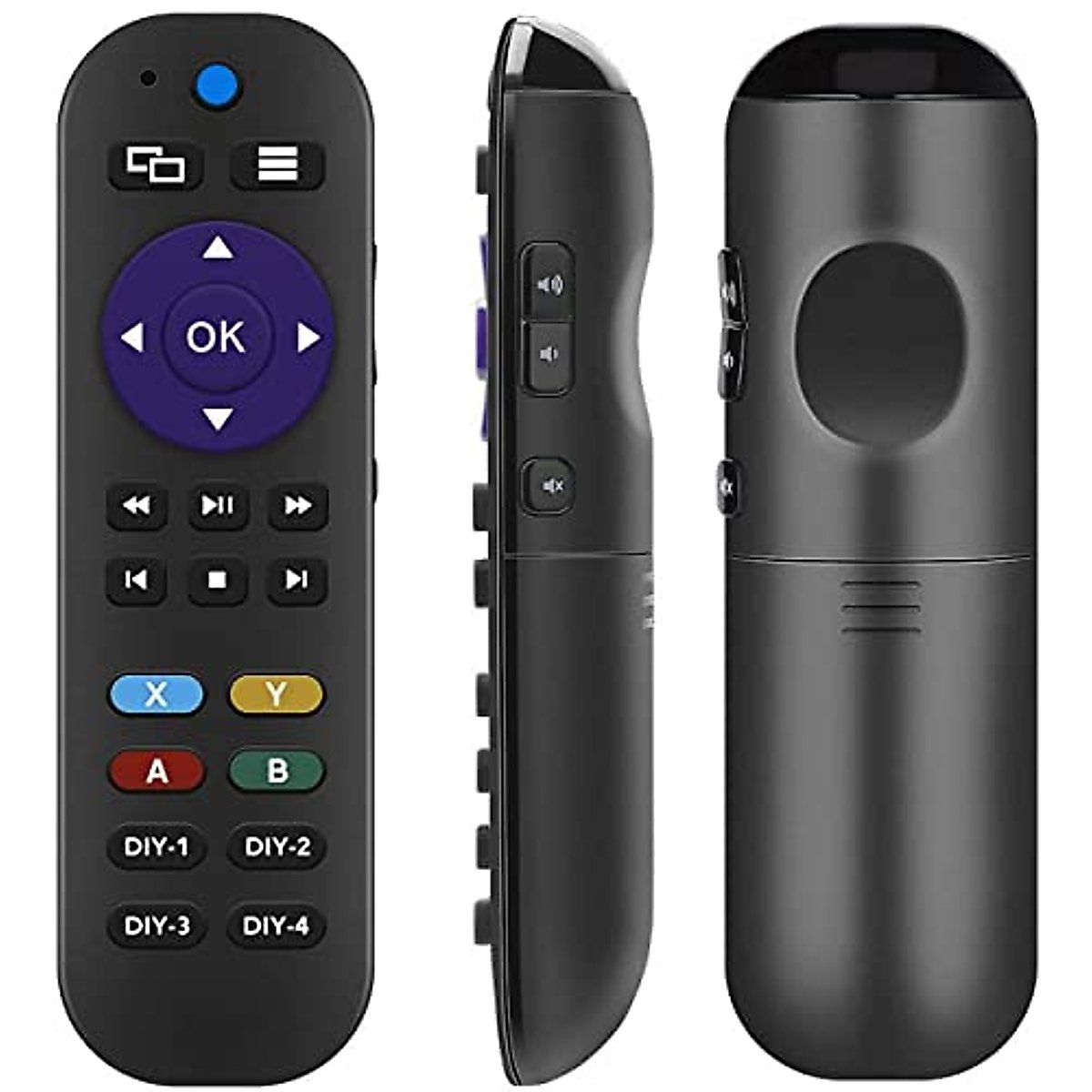 Universal Remote for Xbox One, Xbox One S and Xbox One X, Remote Control Has 7 Learning Programmable Buttons to Control All TVs, Soundbar, DVD & Receiver