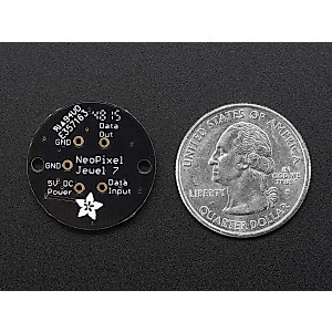 Adafruit Industries NeoPixel Jewel - 7 x 5050 RGBW LED w/Integrated Drivers - Warm White - ~3000K
