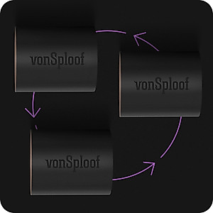vonSploof Personal Air Filter To Trap Smoke & Odor - Easy To Use & Long Lasting Replacement Smoke Filter up to 500+ uses I Eliminate Smoke For Your Buddy and You with Smoke Catcher I Sploof Vaporizer