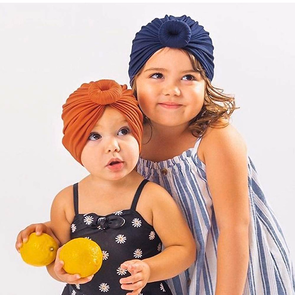 Baby Hats Newborn Baby Turban Baby Girls Hospital Hat Infant Toddler Kid Hat Big Hair Bow Top Knot Head Wrap