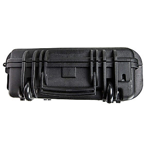 Monoprice Weatherproof Hard Case - 47 x 16 x 6 Inches, With Wheels and Customizable Foam, Shockproof, IP67, Ultraviolet And Impact Resistant Material, Black - Pure Outdoor Collection