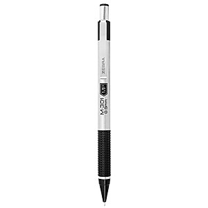 Zebra Pen M-301 Mechanical Pencil, Stainless Steel Barrel, Fine Point, 0.5mm, Black Grip, 2-Pack