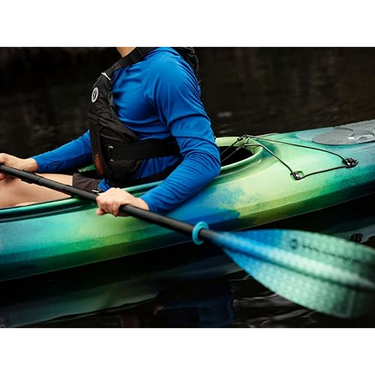 Wilderness Systems Pungo 120 Recreational Kayak - Sit Inside - Phase 3 Air Pro Comfort Seating - 12.2 ft - Breeze Blue