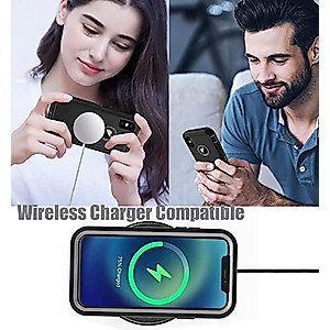 for iPhone XR Case with 2 x Screen Protector, Heavy Duty Shockproof/Drop Proof/Dust Proof 3-Layer Military Protection Full Body Rugged Defender Durable Cover for Apple iPhone XR (Black & Gray)