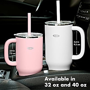 OXO Strive XL Tumbler with Handle – 32 oz. – Blue Topaz