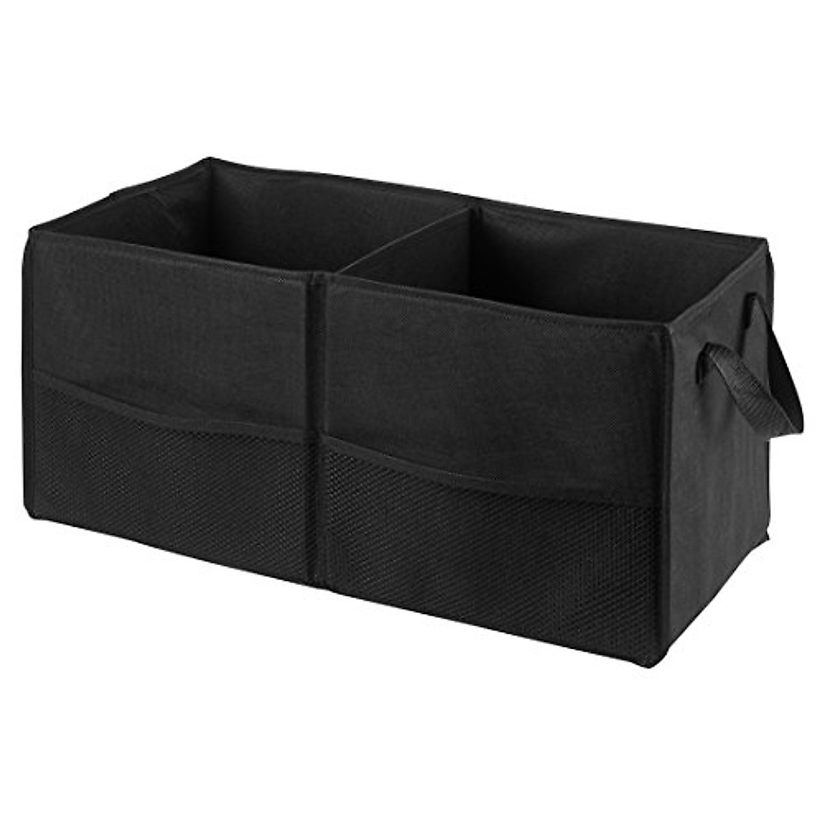 Handy Laundry Fold Away Car Trunk Organizer, Black, 22" x 10" x 11", Non-slip Fastener secures to your trunk and prevents sliding, Prevent items from rolling around or shifting in your trunk
