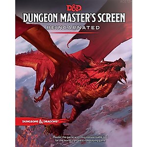 Dungeon Master's Screen Reincarnated (Dungeons & Dragons) Board Game, 078696619X