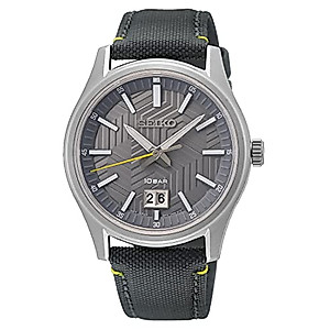 SEIKO Quartz Grey Dial Men's Watch SUR543