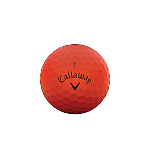 Callaway Golf Superfast Bold Golf Balls, Red