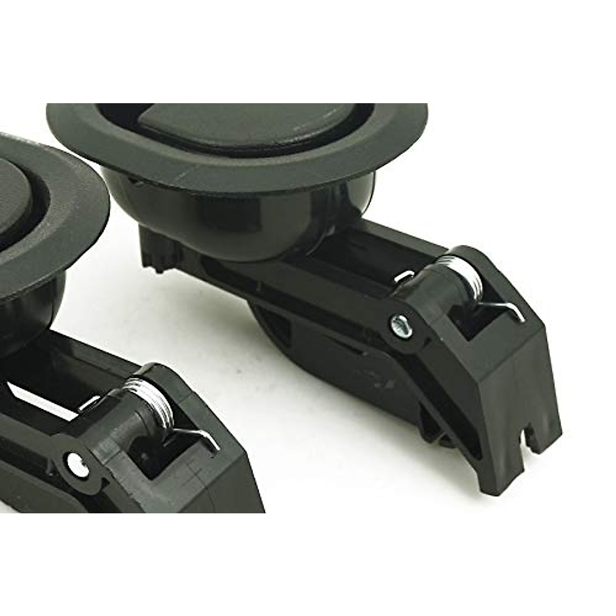 AUXPhome 2Pcs Universal - Oval Recliner Sofa/Chair Release Lever Pull Handle ，for All Manufacturer Brands （Fit 6mm and Below 6mm Barrel Cables，Hard Plastic - Black