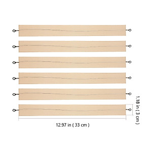 6pcs Sealing Machine Heating Wire Heat Sealer Wire Replacement Heating Wires for Heat Sealer Heat Sealer Strips Impulse Sealer Wire Impulse Sealer Element Impulse Heat Sealer Parts