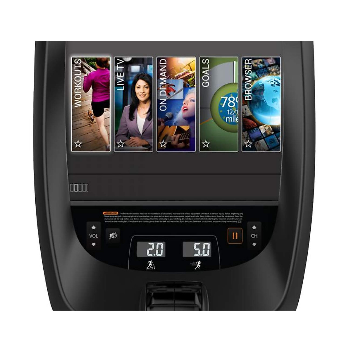 Precor EFX 885 Elliptical Crosstrainer w/ p80 Console (Remanufactured)