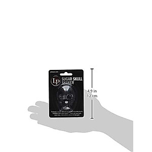 Latin Percussion Sugar Skull, Black Shakers (LP006-BK)