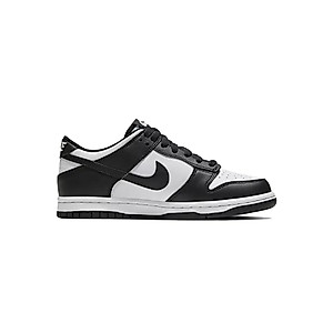 Nike Boy's Dunk Low (Big Kid) White/Black/White 4.5 Big Kid M
