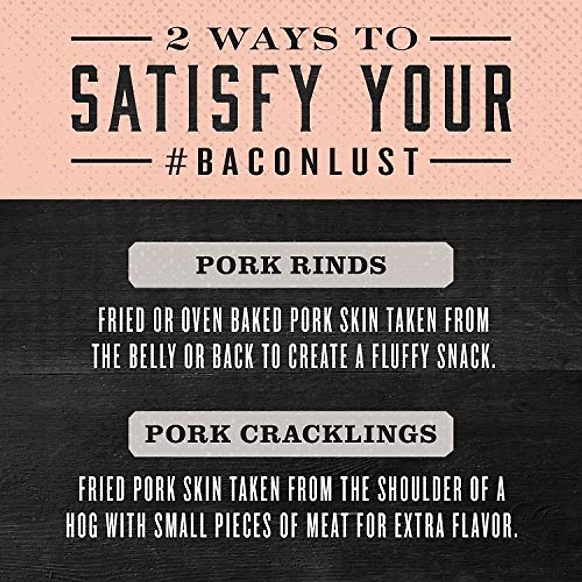 EPIC Pink Himalayan Salt Pork Rinds, Keto Consumer Friendly, 4Ct Box 2.5oz bags (Pack of 4)
