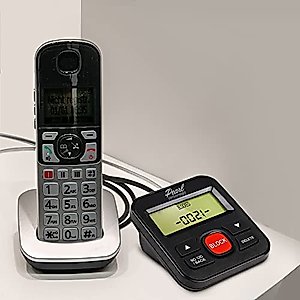 Caller Id Box for Landline Phone Number Lcd Display with Call Blocker - Stop Unwanted Calls, Robocalls, Spam, Telemarketers