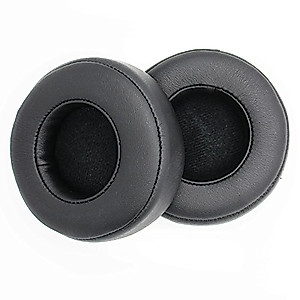 Replacement Ear Pads for Monster Beats by Dr. Dre Pro Detox Headphones-Black