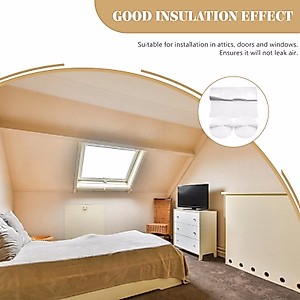 Attic Armour Attic Fan Cover, Insulation Cover with Strips with Adhesive for Attic Fan, Attic Ceiling Insulation Shutter Cover, Fits Up to 50.78 x 37.4 inch