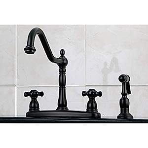 Kingston Brass KB1755PKXBS Duchess Centerset Kitchen Faucet, 8-5/8", Oil Rubbed Bronze