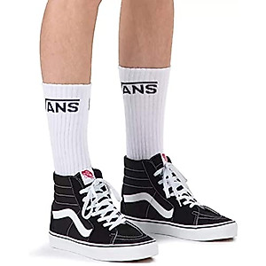 Vans Classic Crew Checkerboard Socks 3 Pack Men's , White, 6.5-9