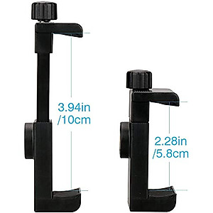 Phone Tripod Mount Adapter Cell Phone Holder Stand Compatible with iPhone 11 Pro Xs XR Max X 8 7 6 6s Plus Samsung Nexus with Wireless Remote Control 360°Rotation for Selfie Stick Tripod Smartphone