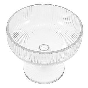 YARNOW Ice Cream Goblet Clear Glass Bowls Clear Glass Mugs Dessert Plates Glass Footed Ice Cream Bowls Clear Glass Parfait Cups Ice Cream Cups Glass Sundae Trifle Cup Appetizer Cup Glass