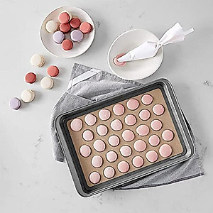 Silicone Baking Mat Nonstick Heat Resistant Liner Oven Sheet Macaron Cake Cookie Toaster Liner Sheet Pastry Kneading Rolling Mat New