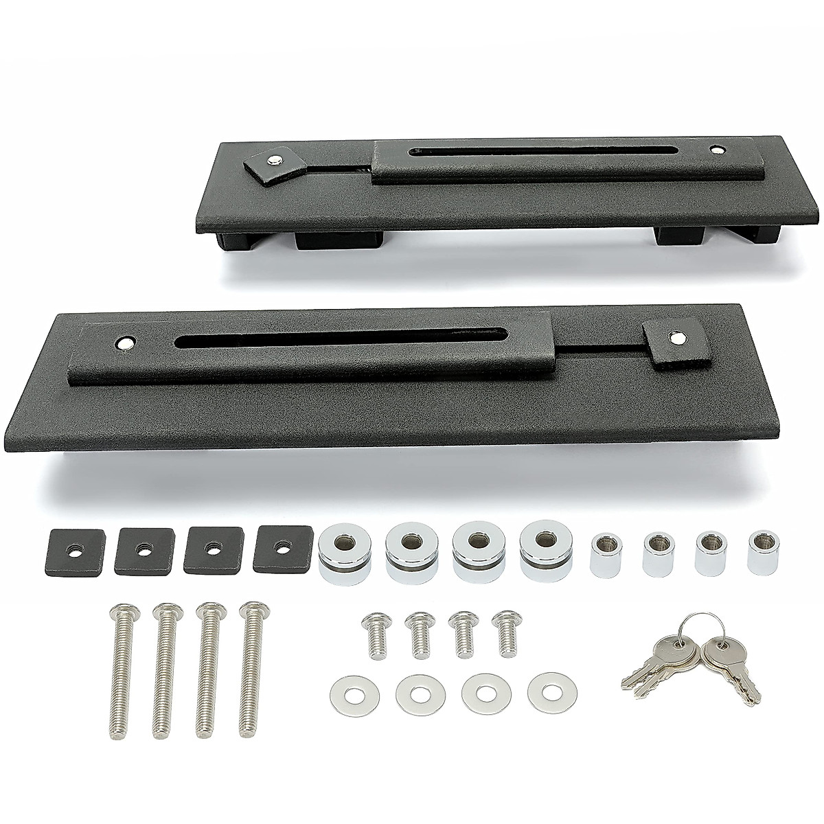 EGO BIKE Universal Hard Saddle Bags Detachable Mounting Brackets Compatible with 8mm Mounting Holes Quick Release