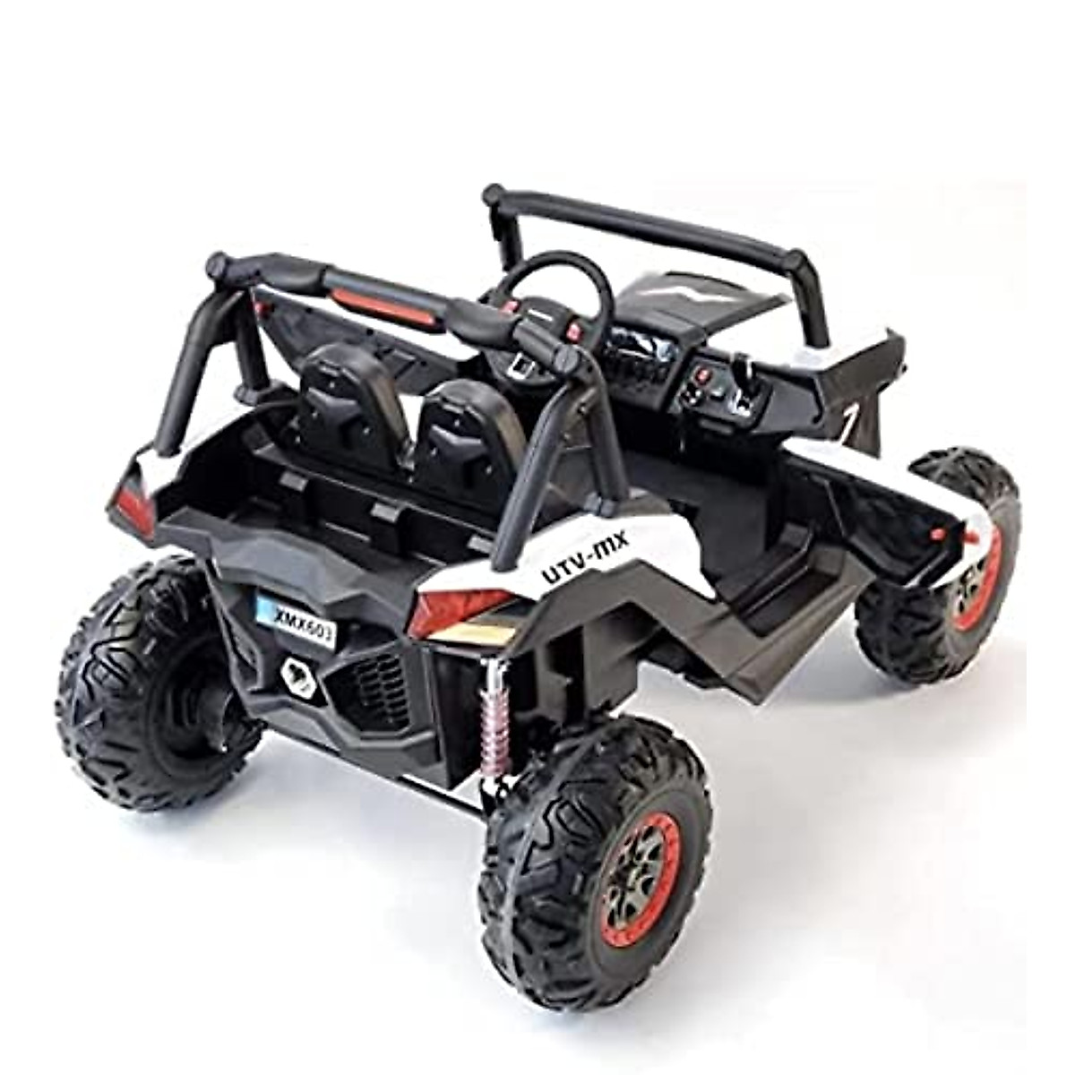 4X4 2022 Upgraded Kids Electric Ride on car RC Remote Power Wheel 24v XL Buggy Style Kids Ride on car RZR 2 Adjustable seats 24VOLT Rubber Tires Holds 160 lb mp3 Bluetooth 9 mph