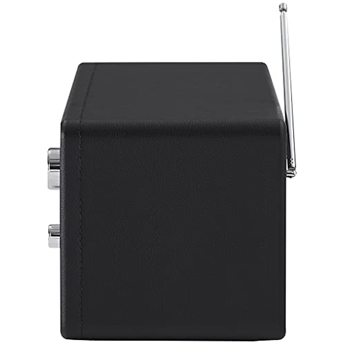 Crosley CR3037B-BK Harmony Modern Bluetooth FM Tabletop Radio, Black