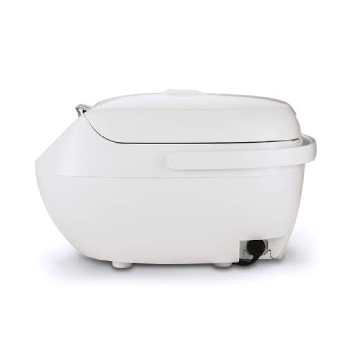 TIGER JBV-A10U 5.5-Cup (Uncooked) Micom Rice Cooker with Food Steamer Basket, White