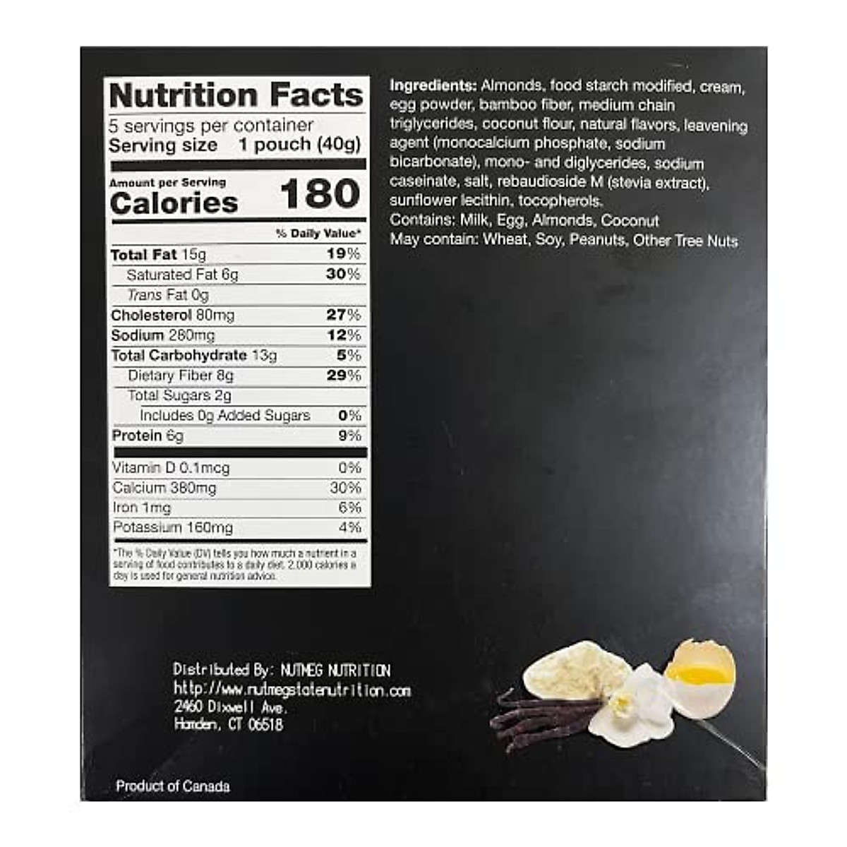 PROTIFIT - Protein Vanilla Mug Cake Mix 2 Pack, 6g Protein, High Fiber, Low Calorie, Low Sugar, Low Carb, Ideal Protein Compatible, 7 Servings Per Box, (2 Pack)