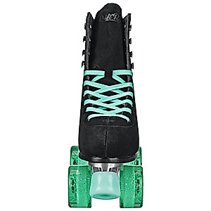 Roller Derby Elite Driftr Roller Skates (6, Black/Mint)