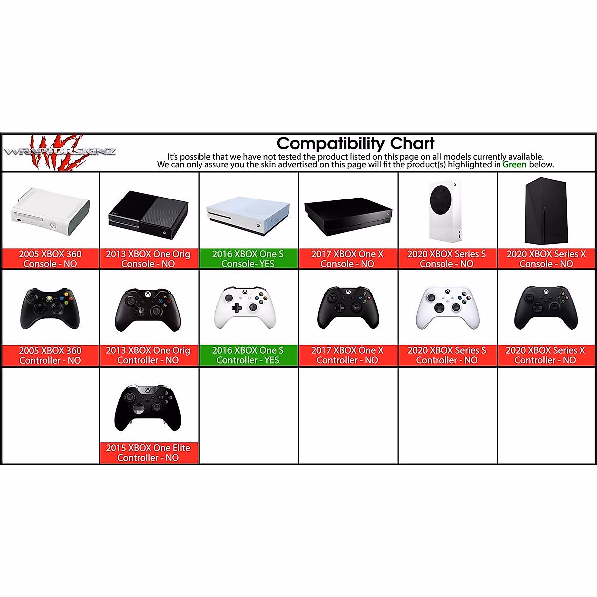 WraptorSkinz Decal Vinyl Skin Wrap Compatible with Xbox One S Console and Controllers - Tie Dye Swirl 104