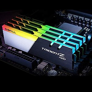 G.SKILL Trident Z Neo Series (Intel XMP) DDR4 RAM 32GB (2x16GB) 3600MT/s CL16-19-19-39 1.35V Desktop Computer Memory UDIMM (F4-3600C16D-32GTZNC)