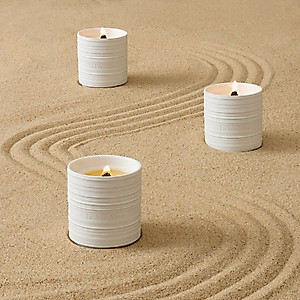 LA JOLIE MUSE Sandalwood & Patchouli Candle, Wood Wicked Candles, Candles for Home Scented, Natural Soy Candles, Clean Burn Candle, 50 Hours