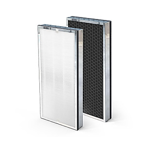 Anycore Filter Replacement 2 Pack Compatible with MA Air Purifier 40 Series, 3-in-1 Replacement Filter Contains H13 True HEPA & Activated Carbon & Fine Pre-Filter