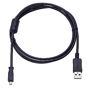 Kodak U-8 (U8) Easyshare USB Cable Cord Compatible with C140, C180, C182, C190, C310, C315, C330, C340, C350, C360, C433, C503, C513, C530, C763, C813, C875, C913, C1013, CD33 (Transfer/Charging)