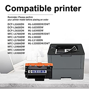 FOMY 1 Pack High Yield TN850 TN-850 Toner Cartridge Black Replacement for Brother MFC-L5700DW L5800DW L5900DW L6800DW L6900DW DCP-L5500DN L5600DN L5650DN HL-L6200DW/DWT L5000D L5100DN Printer Toner