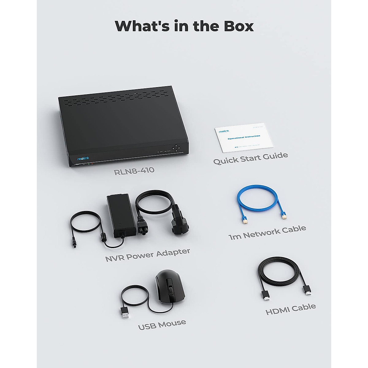 Reolink 4K 16CH PoE Camera Security System, 8X RLC-833A PoE IP Cameras Bundle with RLN16-410 NVR 16 Channel Pre-Installed 4TB HDD, Motion Spotlights, 3X Optical Zoom, Two Way Talk, Smart Detection