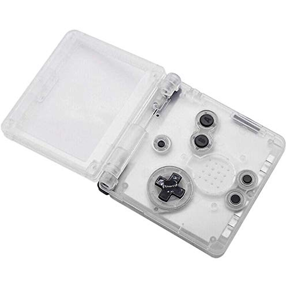 Replacement Full Housing Case Shell with Screwdriver for GBA SP Gameboy Advance SP Clear