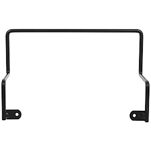Angoily Non Slip Mattress Gripper, Anti Slide Mattress Stopper, Mattress Retainer Bar, Easy to Installation Metal Pad Gripper for Wooden Bed Frames Black