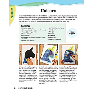 3D Paper Crafts for Kids: 26 Creative Projects to Make from A–Z (Happy Fox Books) Practice the ABCs while Making Adorable Giraffes, Kites, Apples, Unicorns, Zebras, and More, for Children Ages 4-8