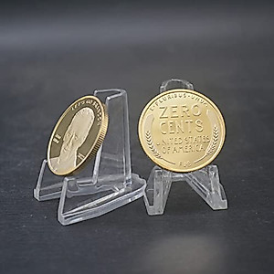 2022 Joe Biden Zero Cents Novelty Penny Coin - Let's GO Brandon FJB Coin