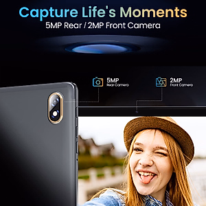 2024 Newest 10.1 Inch Android 12 Tablet with 8GB RAM 256GB ROM 1TB Expand,2.0Ghz Octa Core Tablet,1280*800 HD IPS Display,5+2MP,8 Hour Battery,2.4/5G WiFi,Bluetooth 5.0,Hotspot,FM,GPS(Gray)